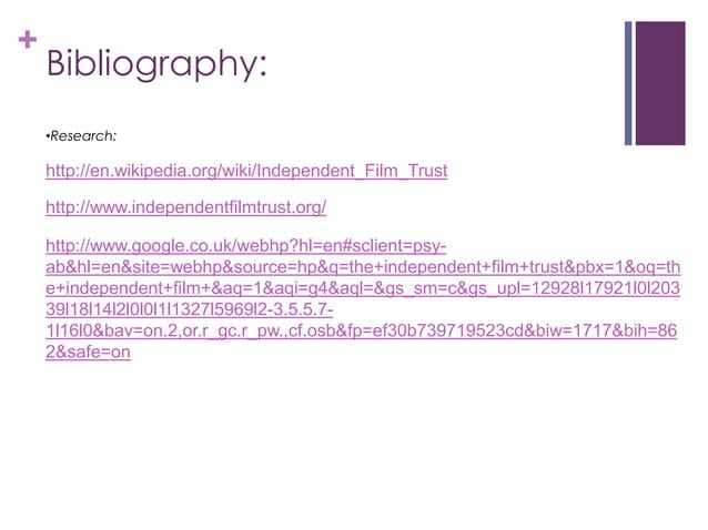 Ift presentation | PPT