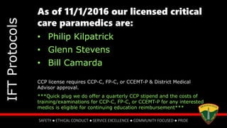 IFT protocol in brief | PPT