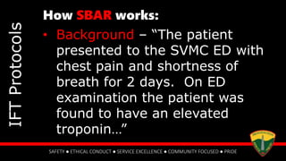 IFT protocol in brief | PPT