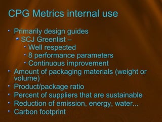2008- Research Developments and Needs in Sustainable Packaging Metrics ...