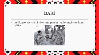 IFUGAO PRACTICE-Baki and hudhudreport .pptx