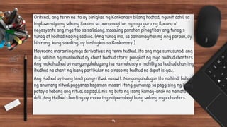 ifugao terms proposed for incorporation into the vocabulary of the ...