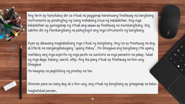 ifugao terms proposed for incorporation into the vocabulary of the ...