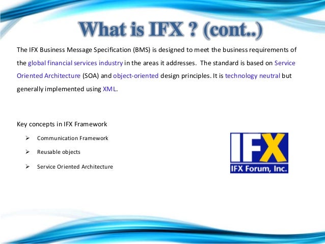 Overview on IFX Standards