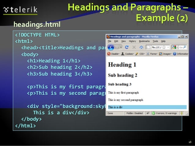If you know nothing about HTML, this is where you can start
