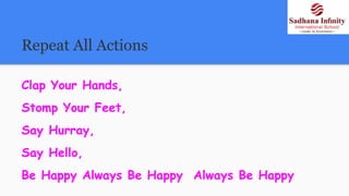 If You’re Happy.pptx children's rhyme song | PPTX