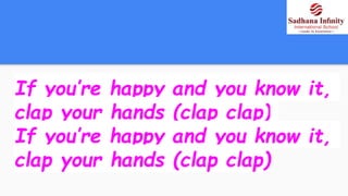 If You’re Happy.pptx children's rhyme song | PPTX