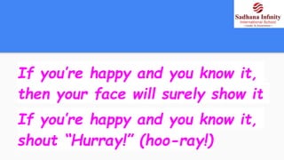 If You’re Happy.pptx children's rhyme song | PPTX