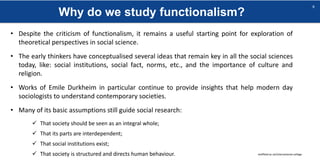 IFY_SSc_Lecture6_Functionalism | PPT