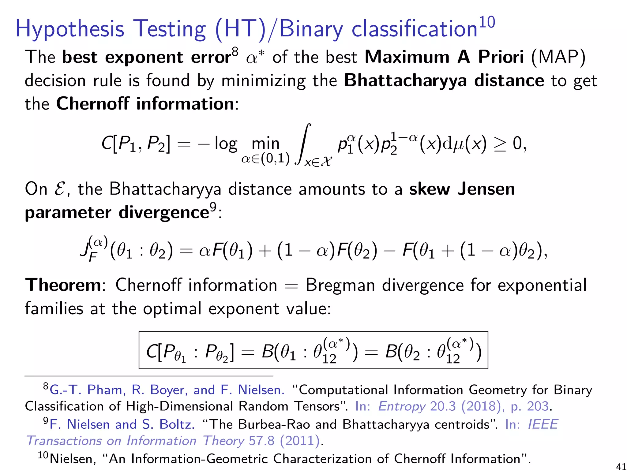 Information geometry: Dualistic manifold structures and their uses | PDF