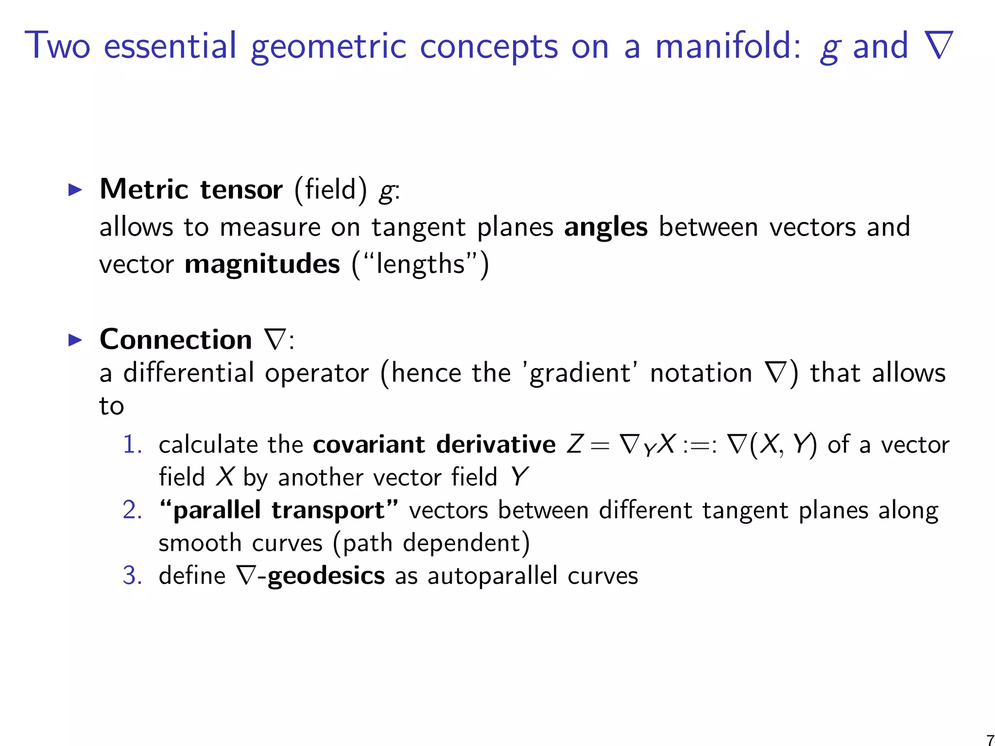 Information geometry: Dualistic manifold structures and their uses | PDF