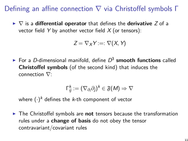 Information geometry: Dualistic manifold structures and their uses | PPT