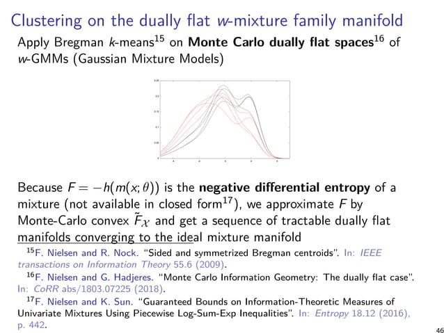 Information geometry: Dualistic manifold structures and their uses | PPT