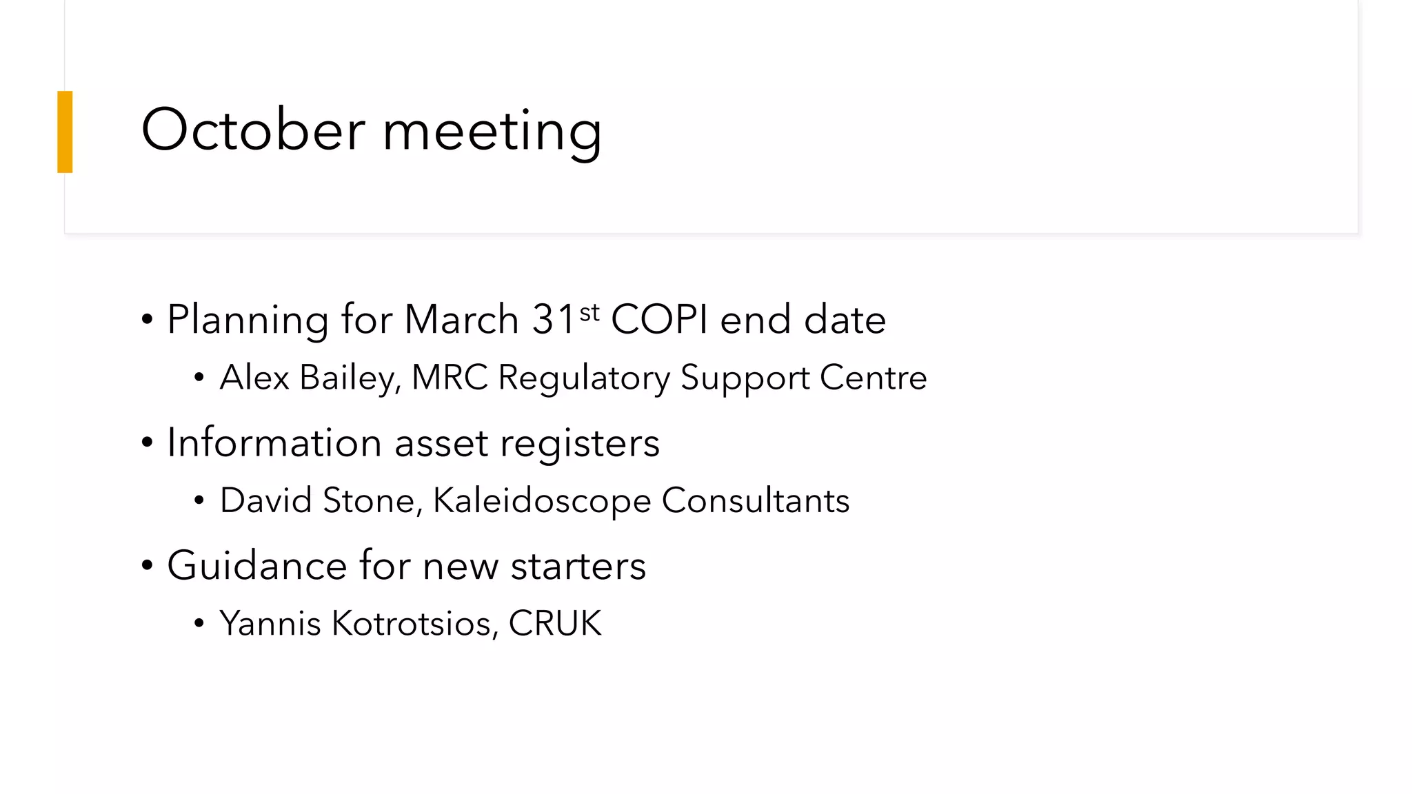 IG working group update | PDF | Technology & Computing