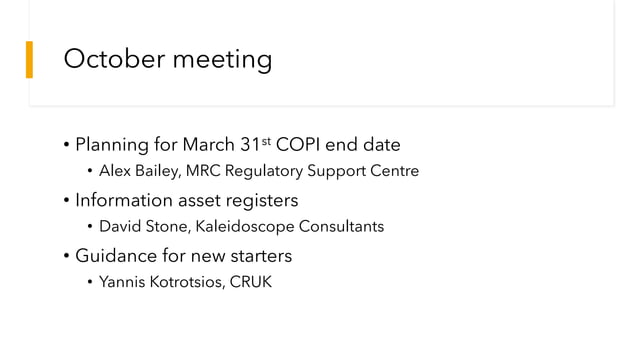 IG working group update | PDF | Technology & Computing