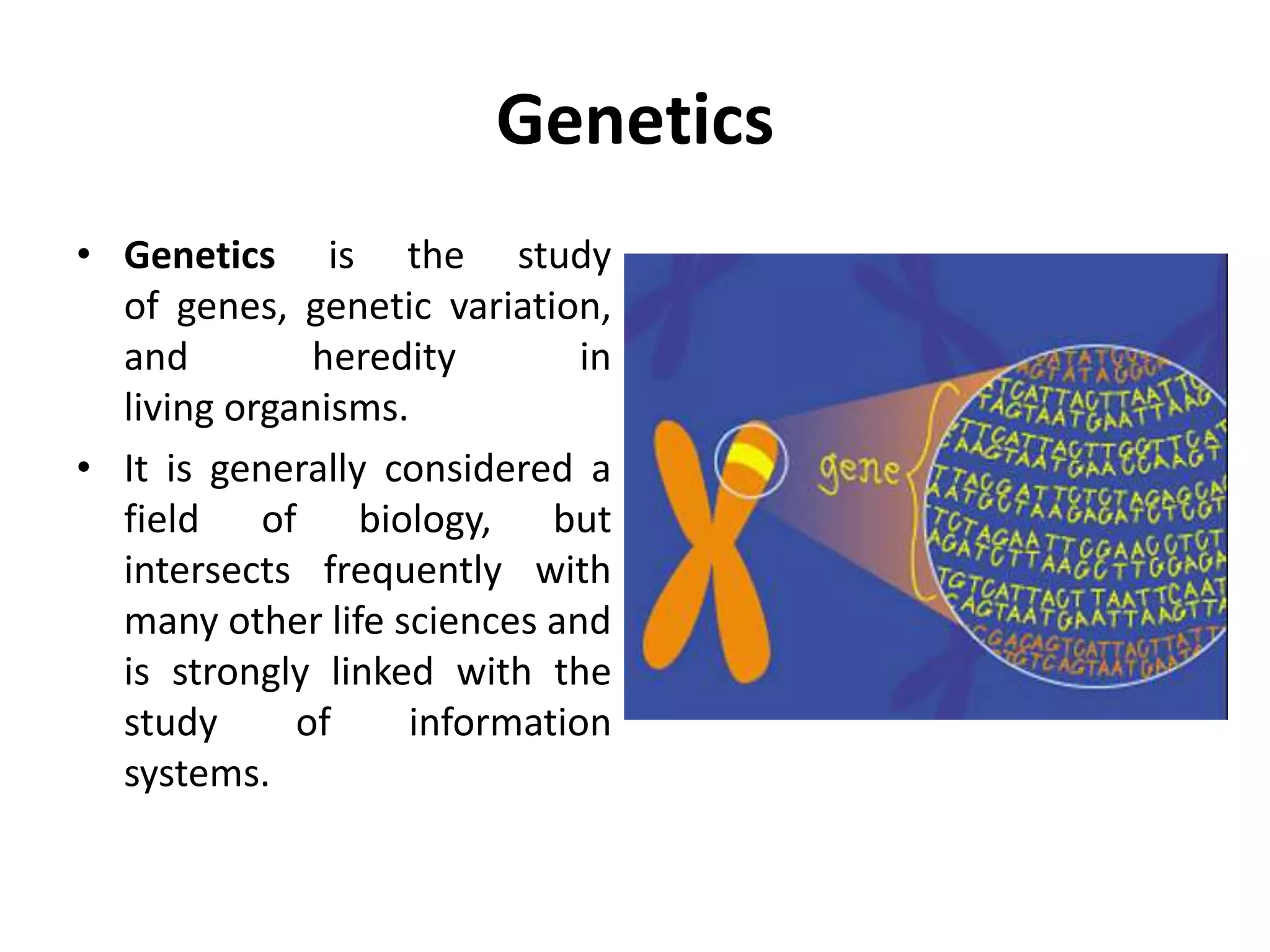 introductory genetics | PPTX