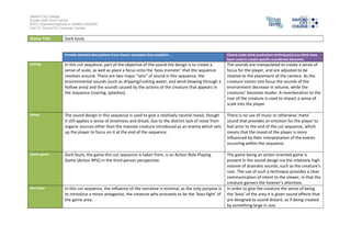 Ig1 analysis (dark souls) | DOCX