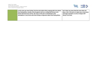 Ig1 task 2 analysis work sheet | DOCX