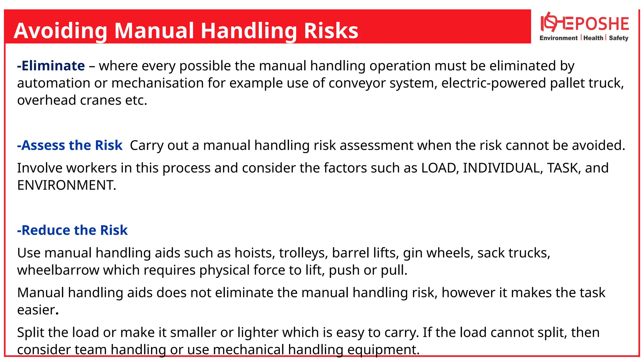Manual handling and work related upper limb disorder | PPTX