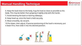 Manual handling and work related upper limb disorder | PPTX