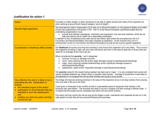 New Syllabus NEBOSH IG-2 -example For reference | PDF