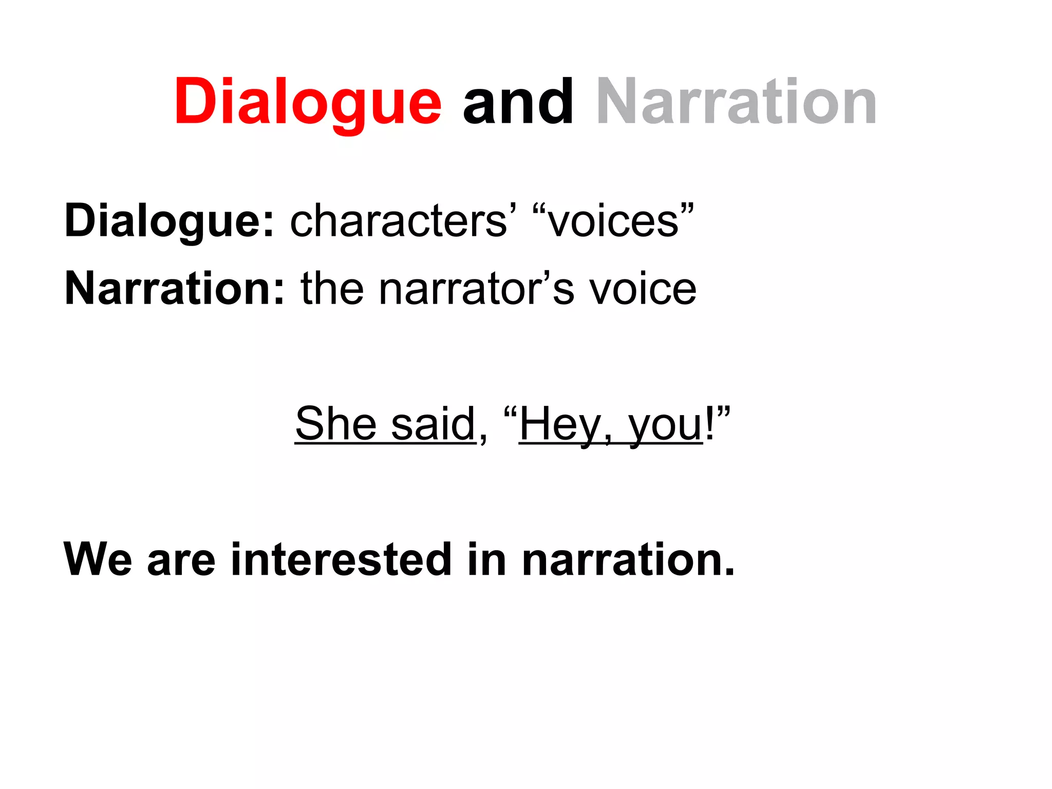 Ig 2 and as revisiosn modes of-third-person-narration-lesson | PPT
