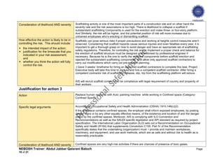 IG2May2022.docx. For ig2 NEBOSH project pdf | DOCX