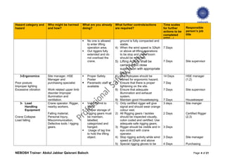 IG2May2022.docx. For ig2 NEBOSH project pdf | DOCX