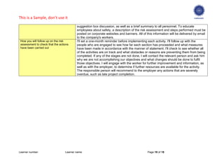 International General certificate risk assessment report of | PDF