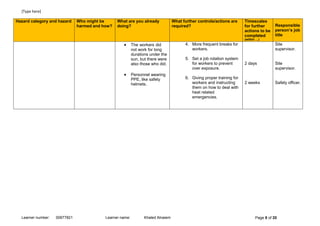 IG2 Risk Assessment.for any copany .docx
