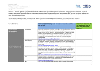 Ig2 task 1 work sheet | DOCX