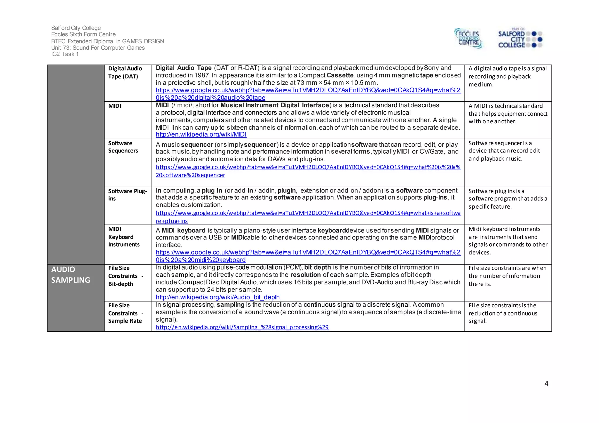 Ig2 task 1 work sheet | PPT