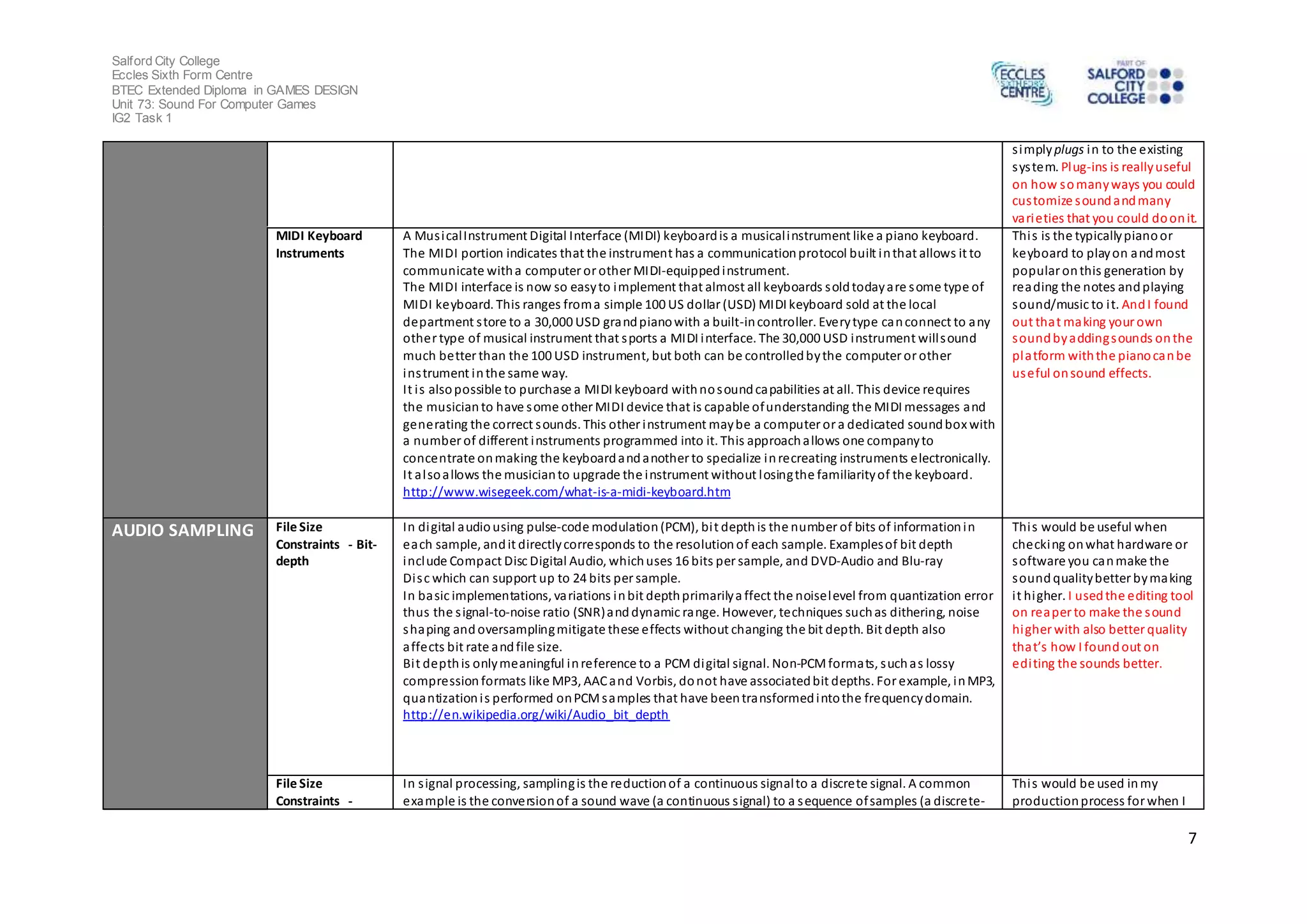 Ig2 task 1 work sheet (improved version) | PPT