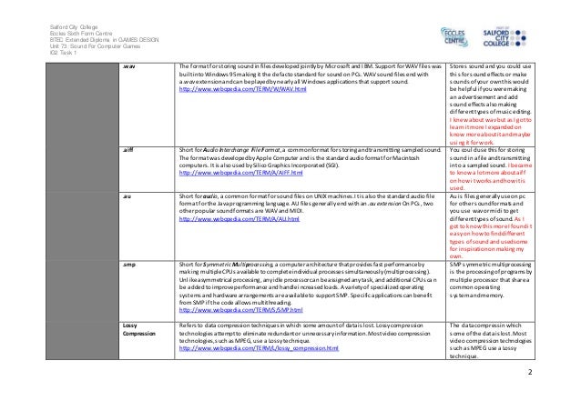 Ig2 task 1 work sheet (improved version)