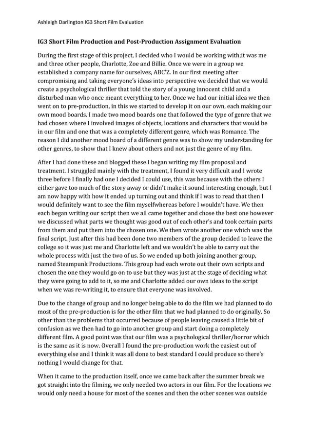 Ig3 evaluation | PDF