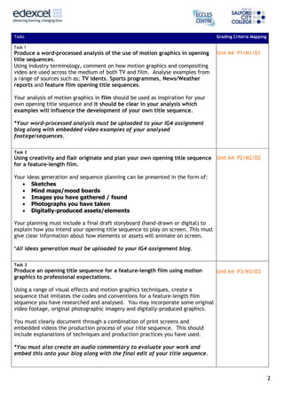 IG4 Assingment Brief | PDF