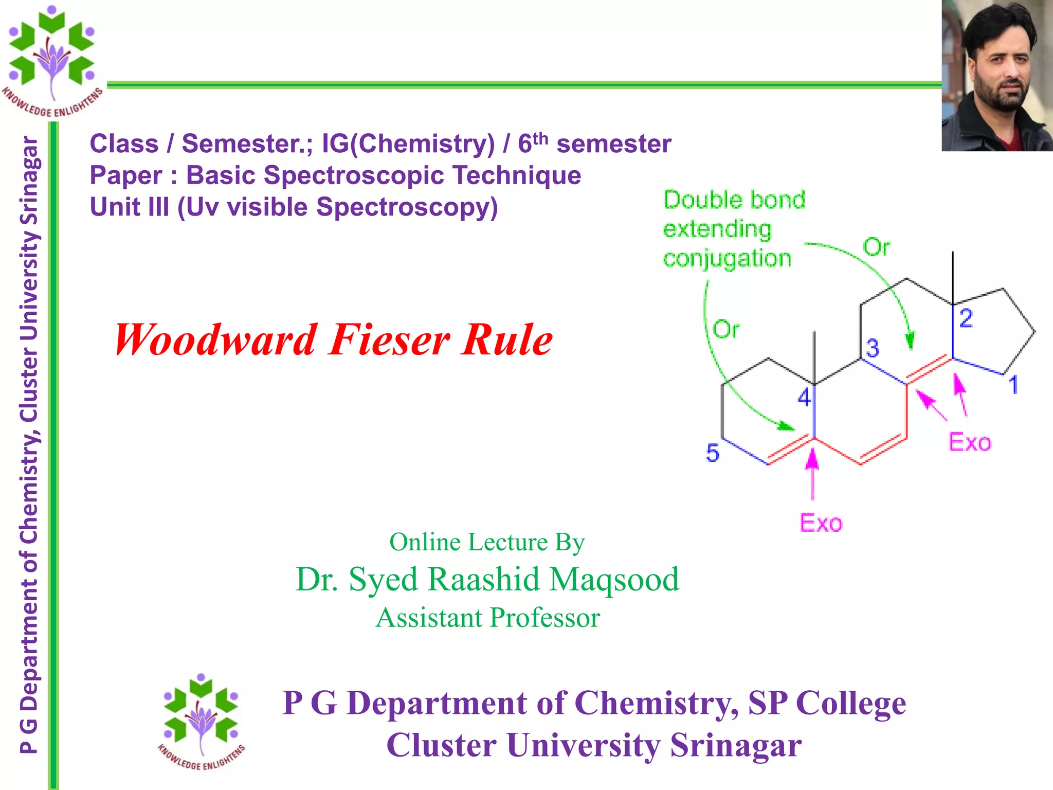 Woodward Fieser Rule. | PDF