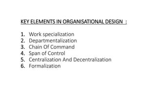 organizational structure | PPTX