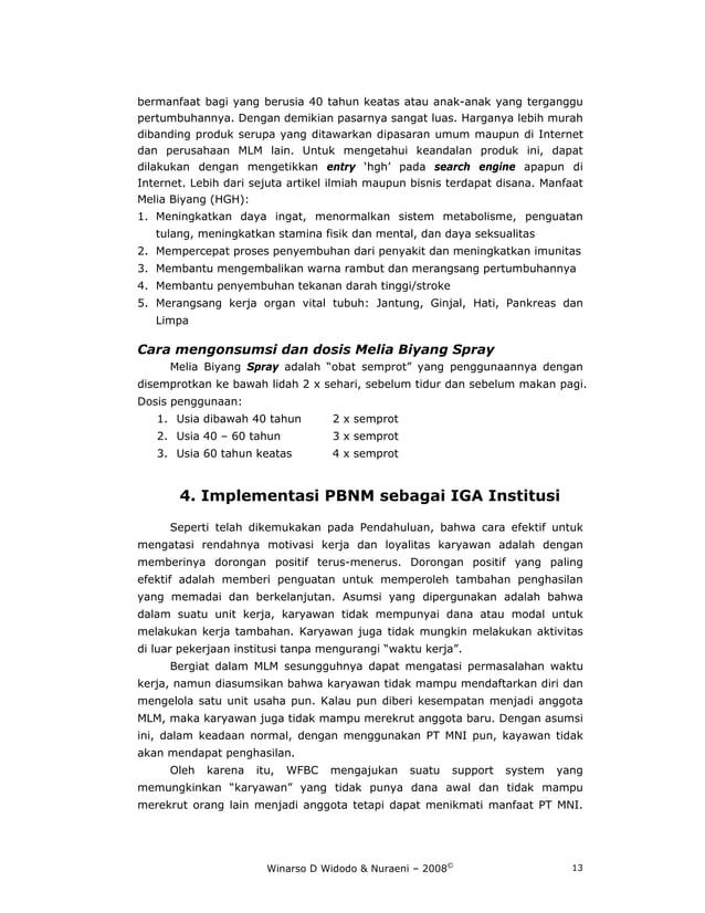 Income Generating Activity | PDF