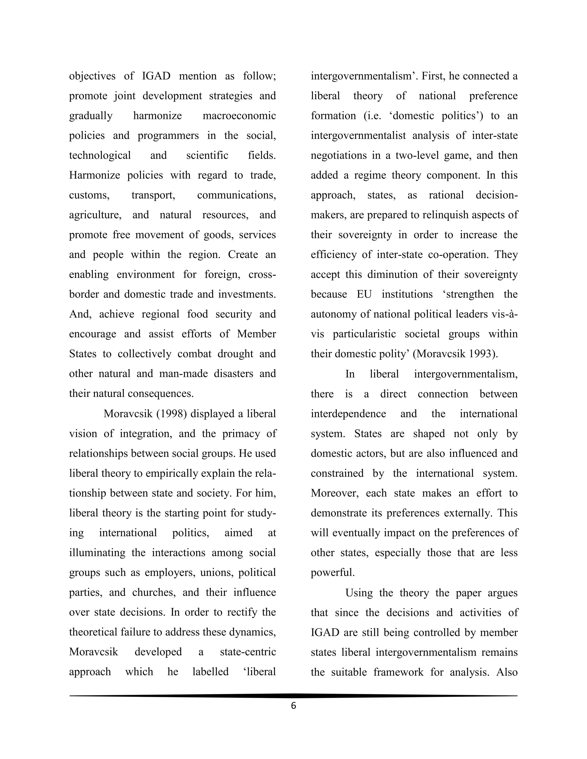 IGAD: Establishment And Functions of IGAD Based on one of regional ...