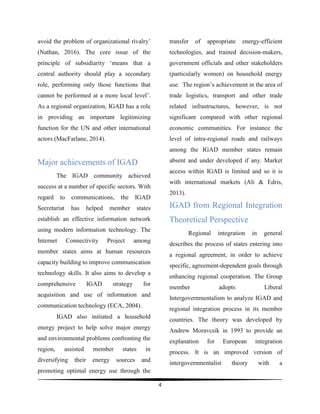 IGAD: Establishment And Functions of IGAD Based on one of regional ...