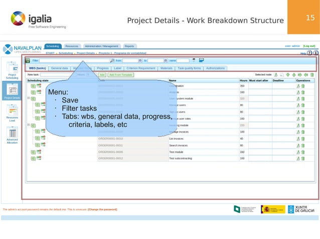NavalPlan: The Open Web Project Planning Tool (LinuxTag 2011) | PPT