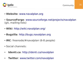 NavalPlan: The Open Web Project Planning Tool (LinuxTag 2011) | PPT