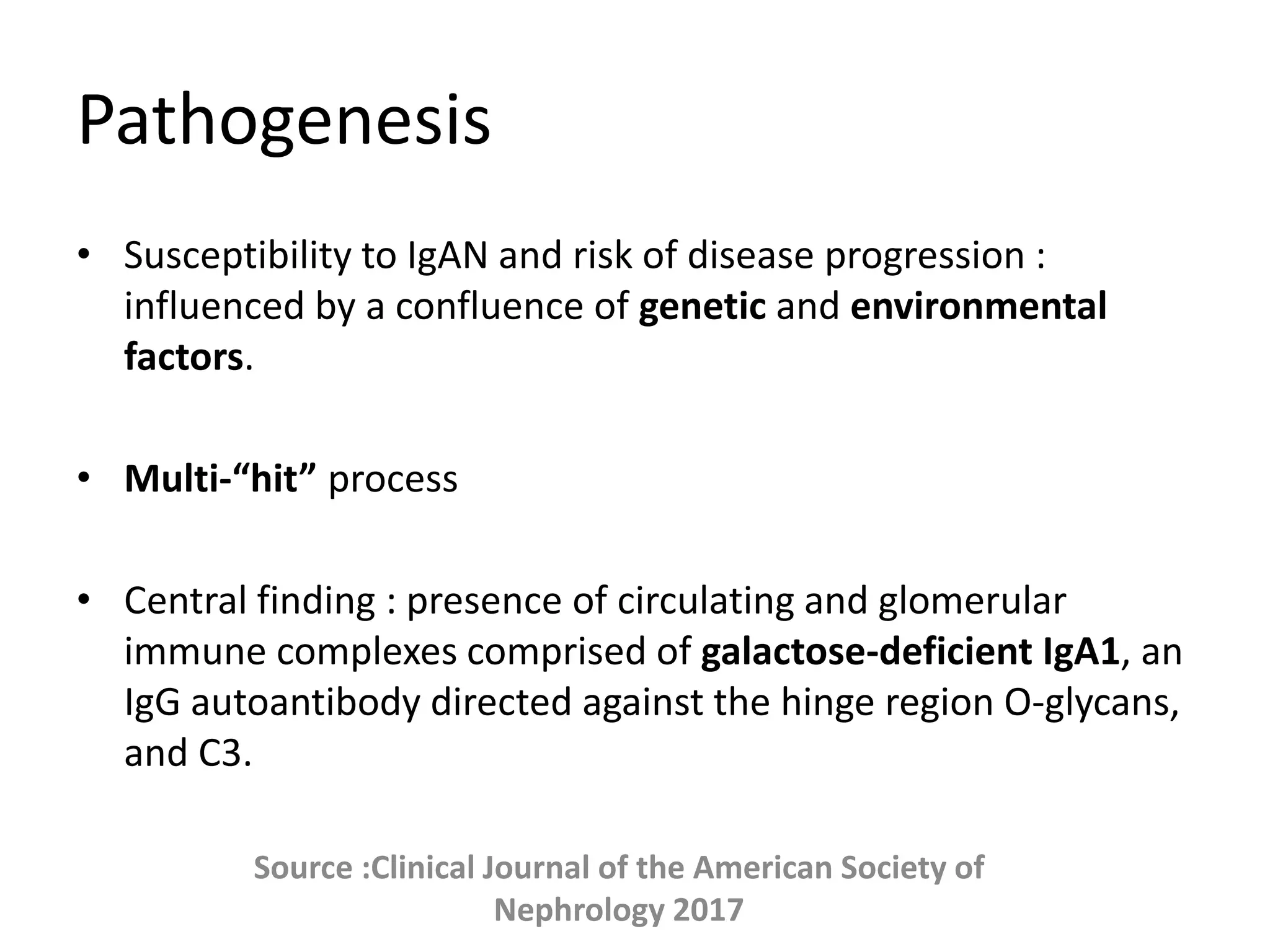IGA Nephropathy | PPTX