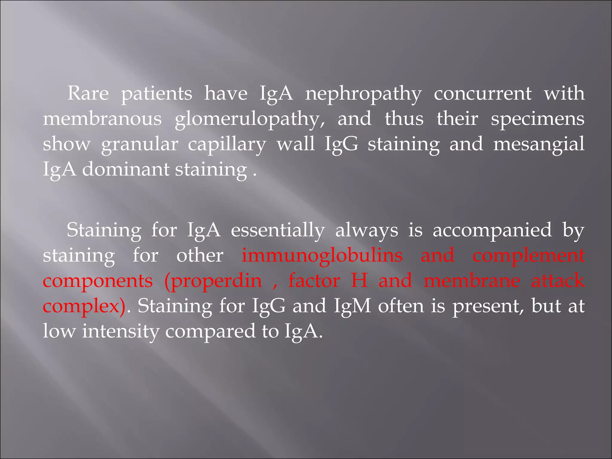 IgA nephropathy | PPT