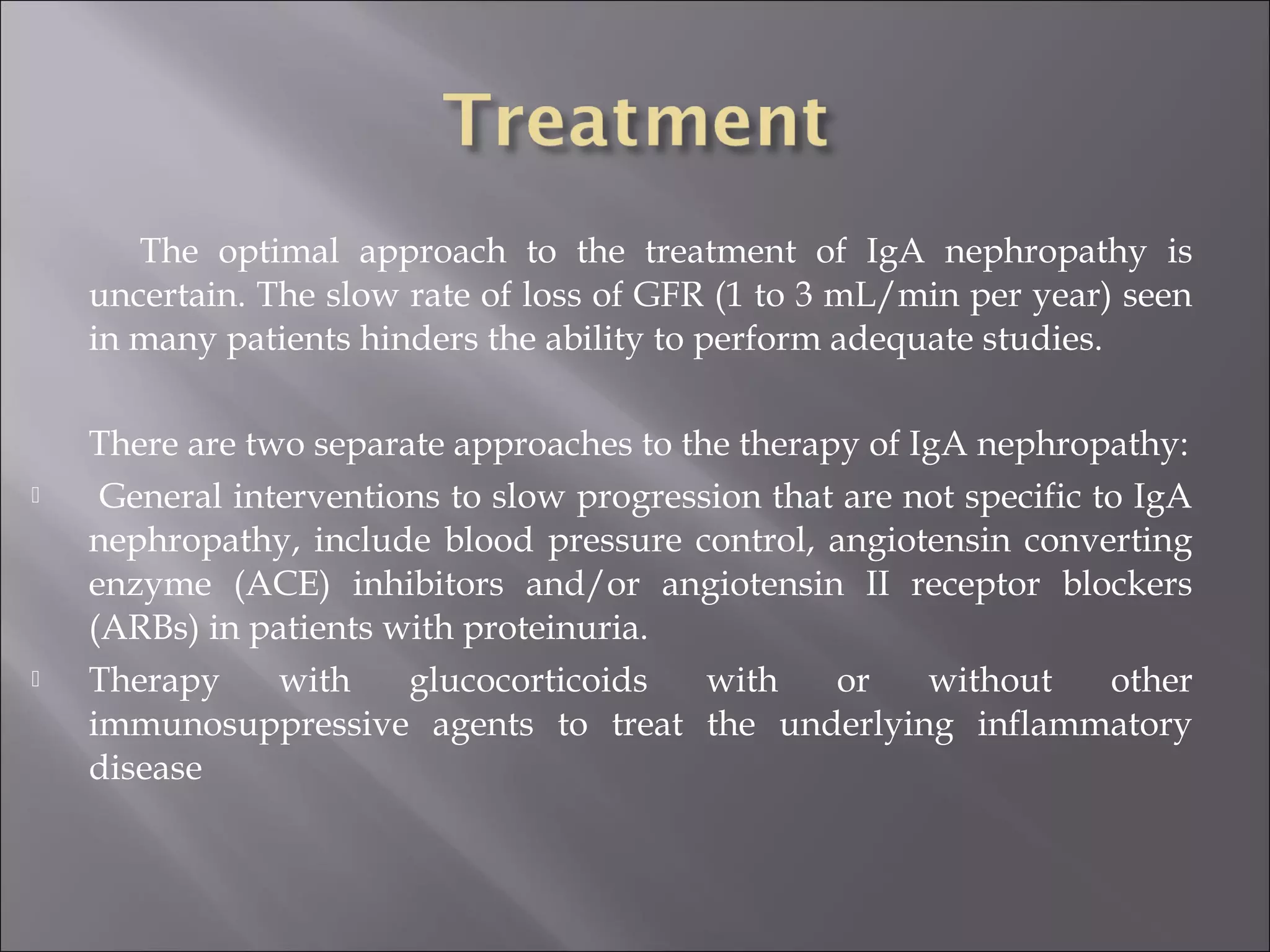 IgA nephropathy | PPT