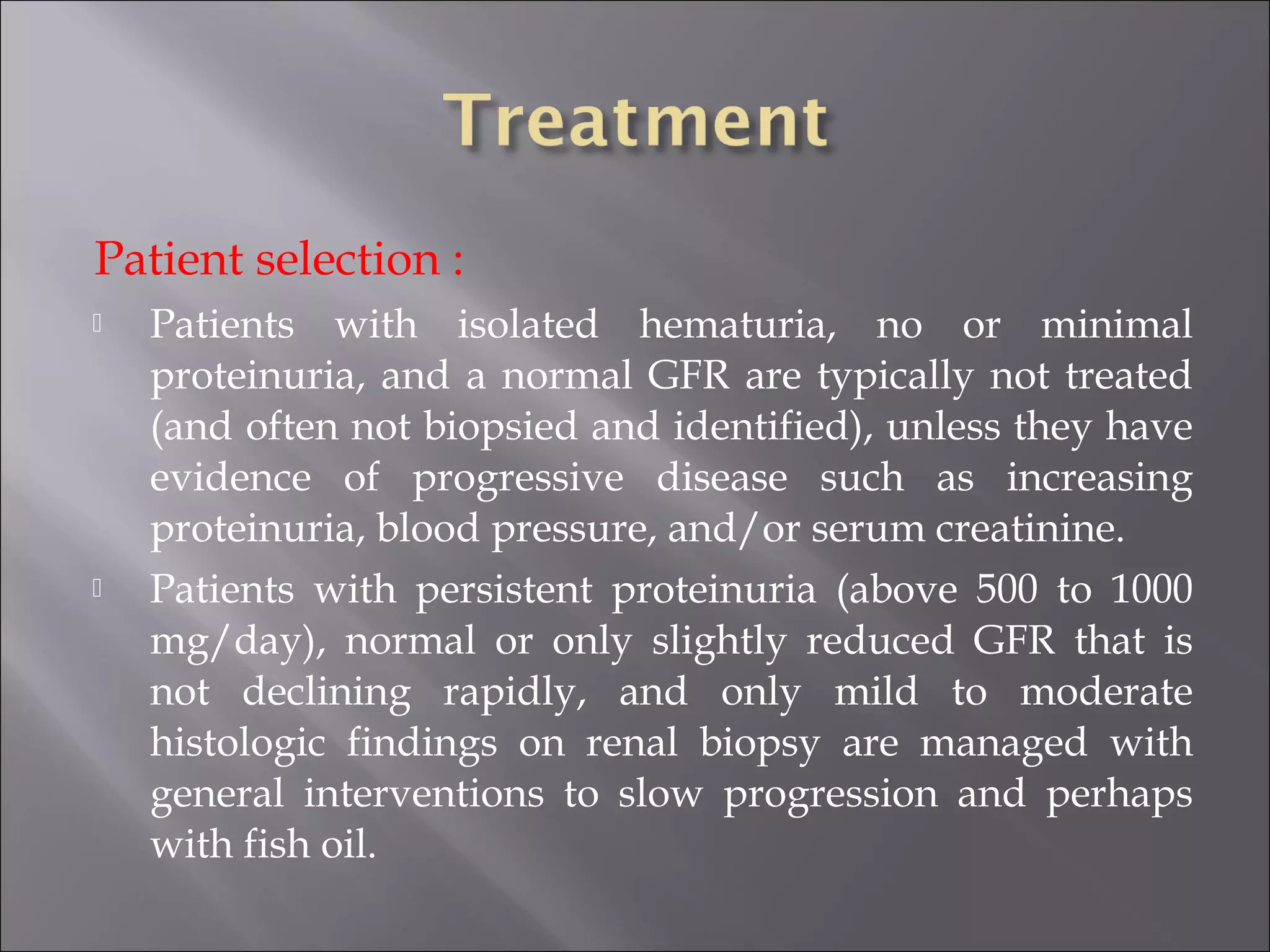 IgA nephropathy | PPT