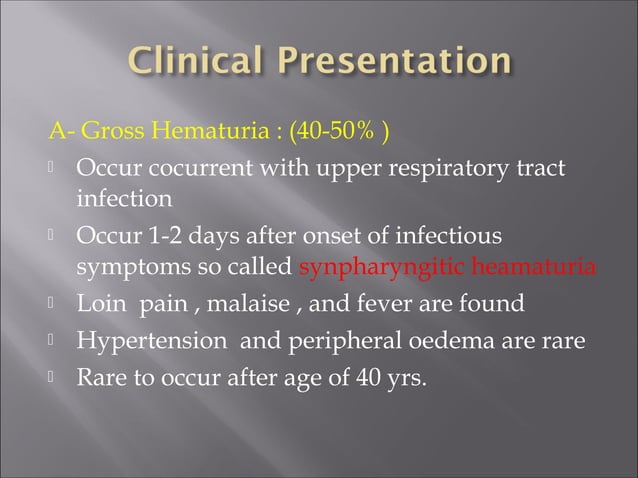 IgA nephropathy | PPT