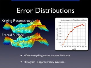 Performance Evaluation for Scattered Data Interpolation | PPT
