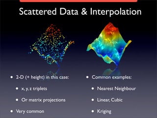 Performance Evaluation for Scattered Data Interpolation | PPT